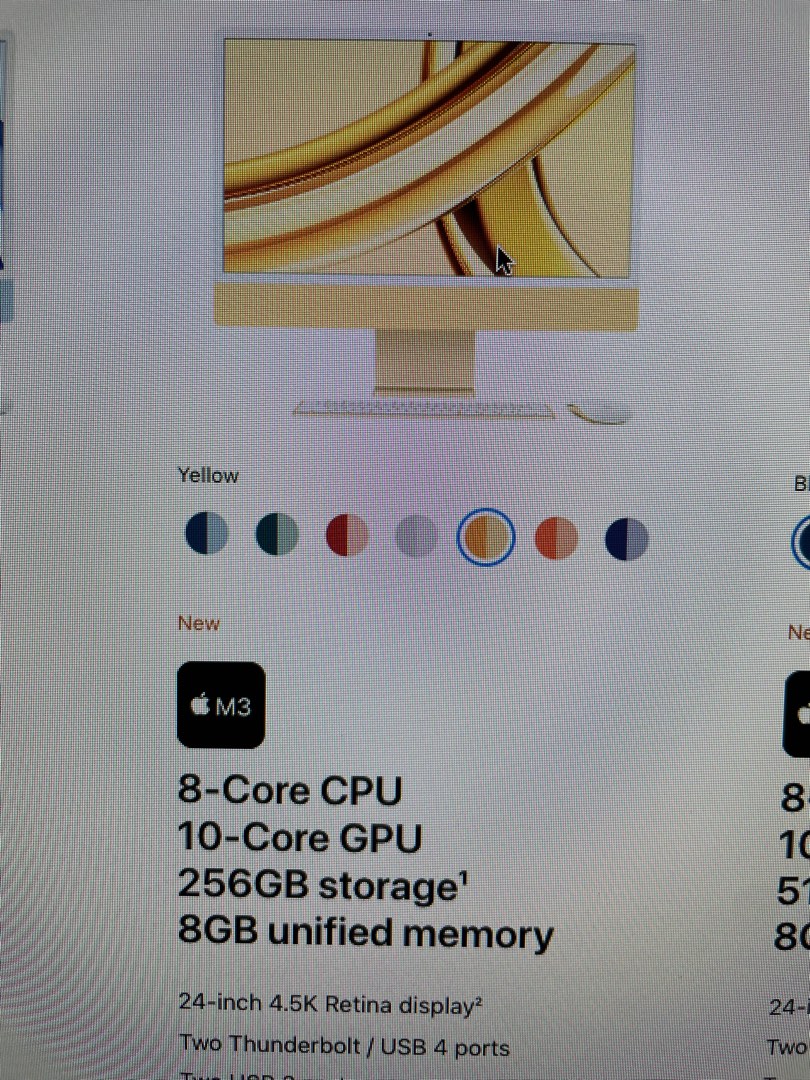 IMAC 2023 M3 Desjtop, 電腦＆科技, 桌上電腦 - Carousell