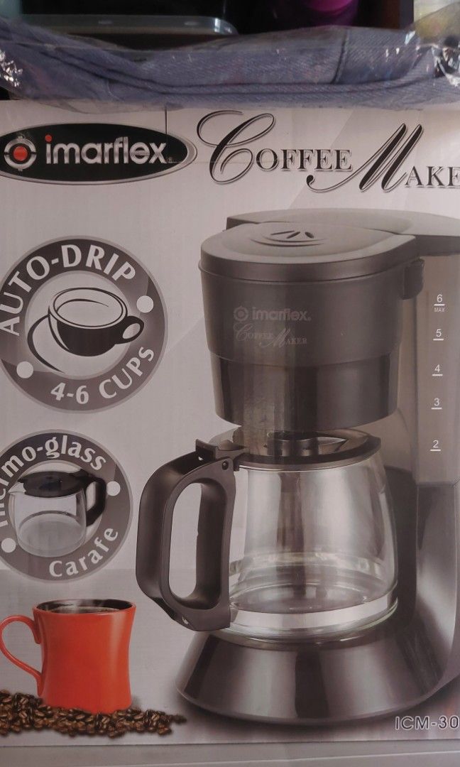 Imarflex coffee maker ICM-300, TV & Home Appliances, Kitchen Appliances ...