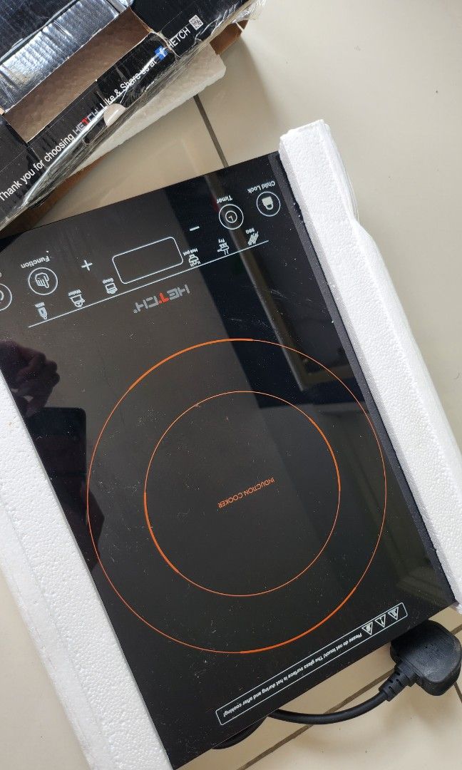 Induction Ultra Slim Cooker Soft Touch Control Panel (2000W) IDC-1705 ...