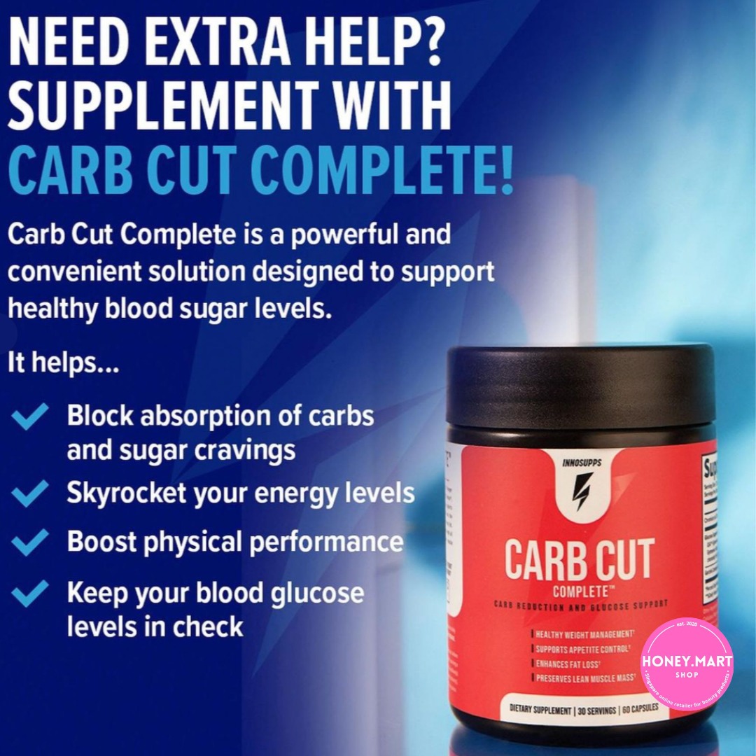 Inno Supps Carb Cut Complete, Health & Nutrition, Health Supplements ...