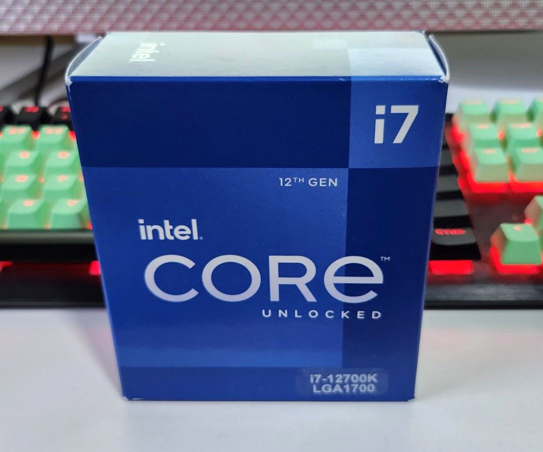 Intel 12th Gen i7 12700K CPU (LGA 1700), Computers & Tech, Parts ...