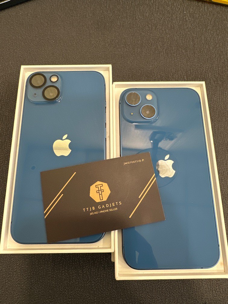 iPhone 13 Blue 128GB, Mobile Phones & Gadgets, Mobile Phones, iPhone ...