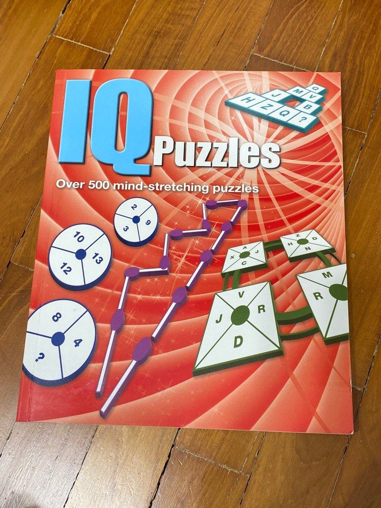 IQ Puzzles Workbook, Hobbies & Toys, Books & Magazines, Assessment ...