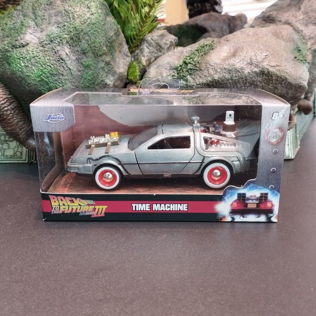 Jada Toys Die-Cast Vehicle 1:32 Scale Back to the Future III - Time ...