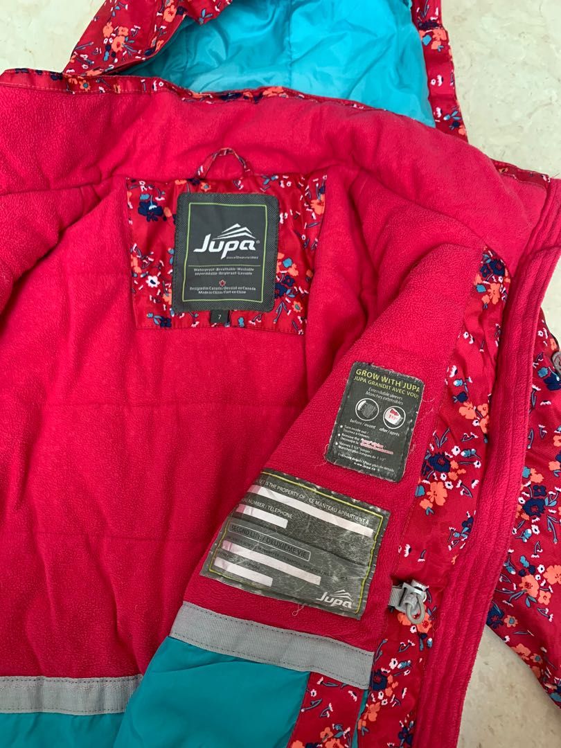 Jupa Ski Jacket, 7 years old, Babies & Kids, Babies & Kids Fashion on ...