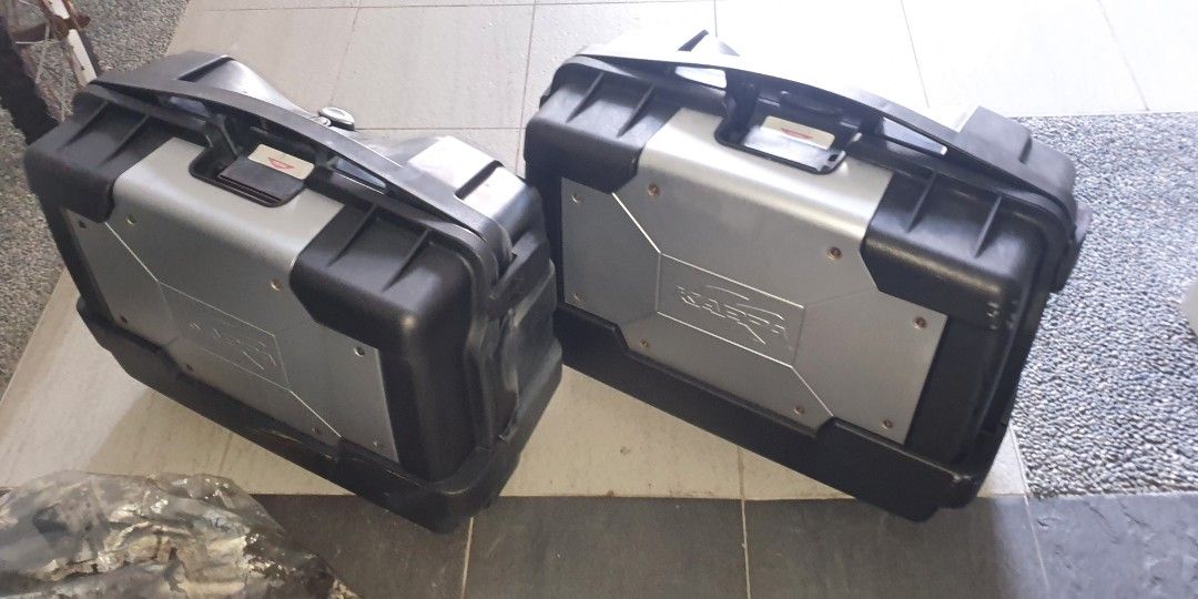 Kappa garda 33 complete with brackets, Motorcycles, Motorcycle ...