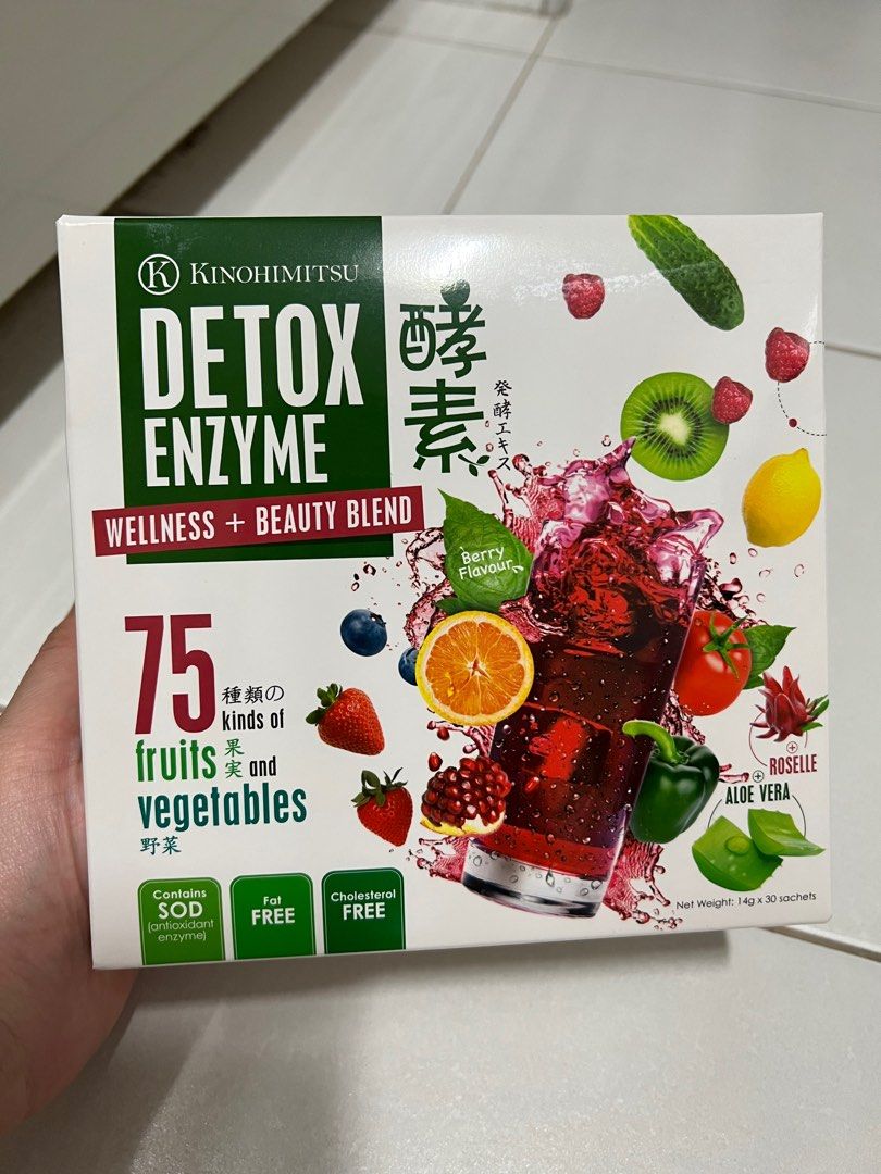 Kinohimitsu Detox Enzyme, Health & Nutrition, Health Supplements ...
