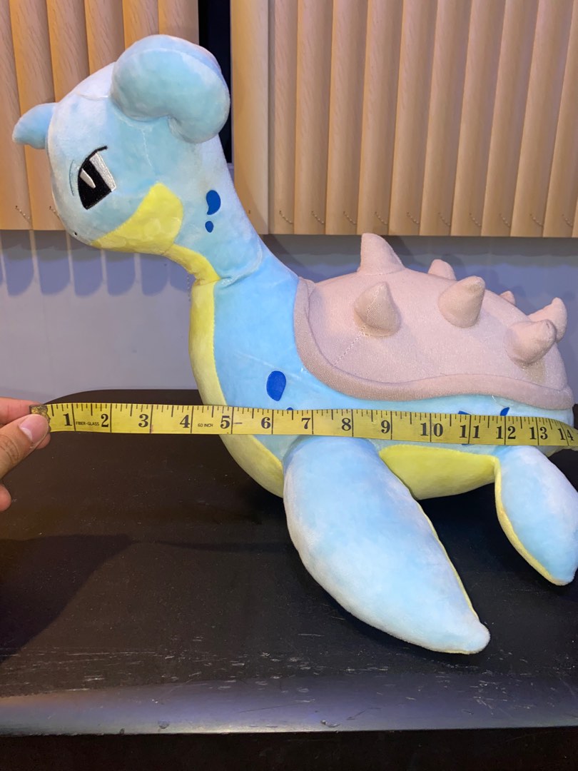 Lapras medium sized plushy, Hobbies & Toys, Toys & Games on Carousell