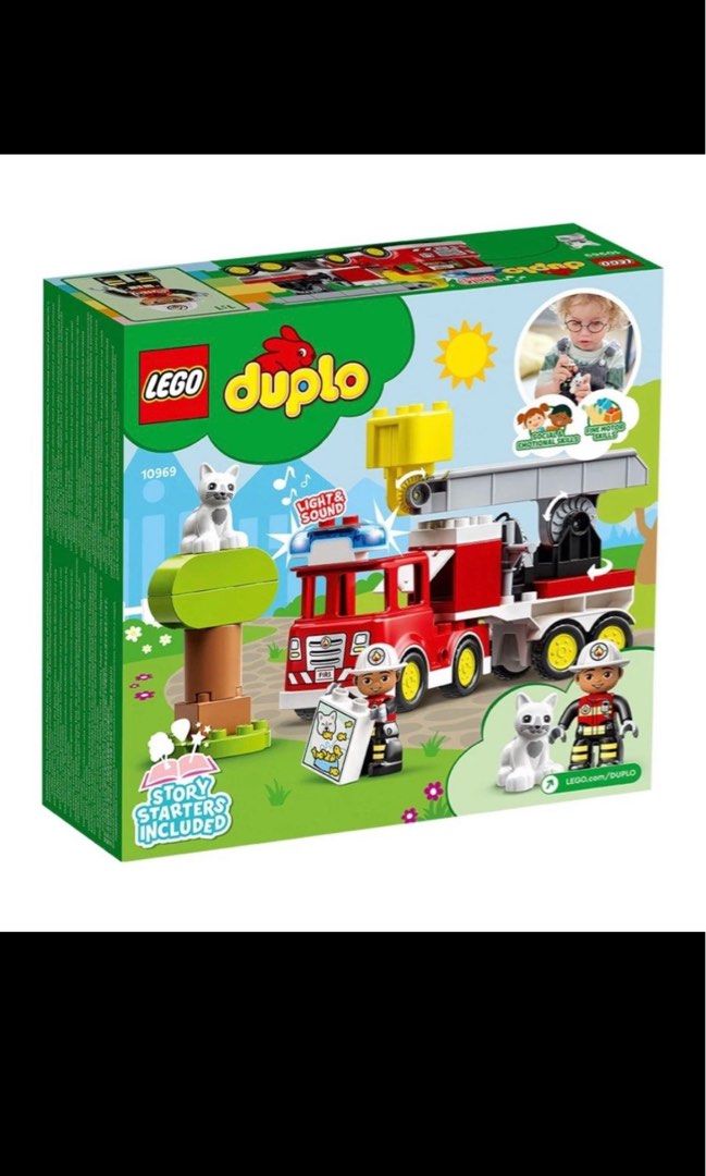 Lego Duplo Fire Truck Engine, Hobbies & Toys, Toys & Games on Carousell