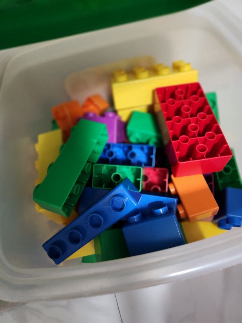 Lego Quatro- preloved, Babies & Kids, Infant Playtime on Carousell