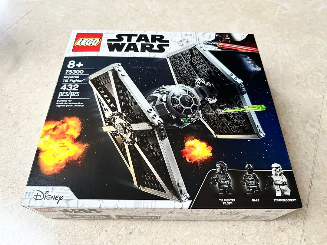 Lego Star Wars 75300 Imperial TIE fighter, Hobbies & Toys, Toys & Games ...