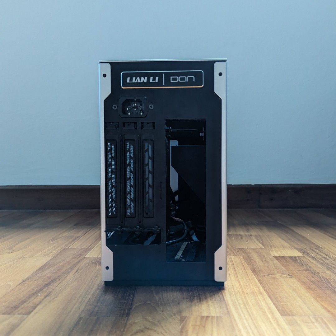 Lian Li A4H20 Dan Cases PCIE 4.0 | Mini ITX Silver Aluminium PC ...