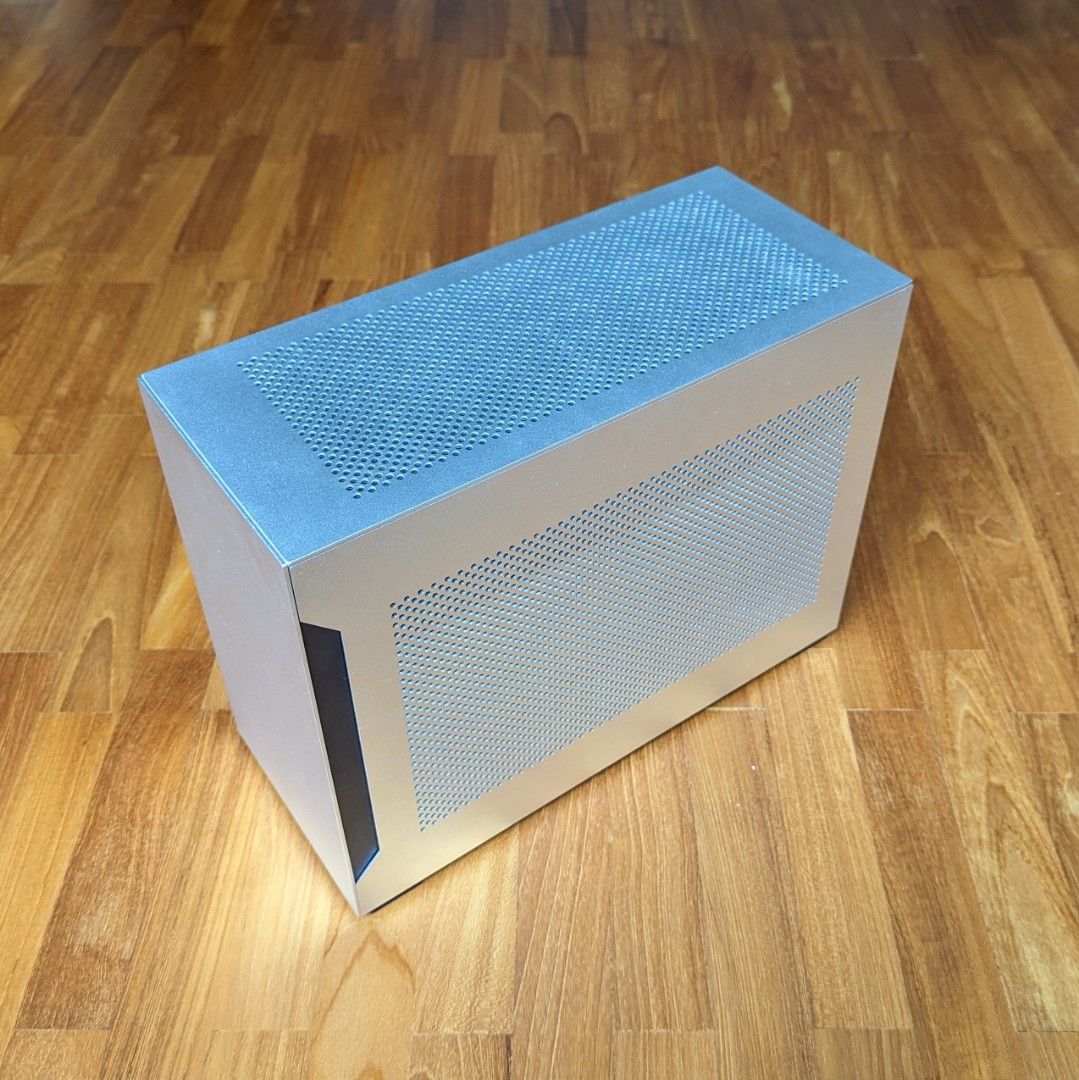 Lian Li A4H20 Dan Cases PCIE 4.0 | Mini ITX Silver Aluminium PC ...