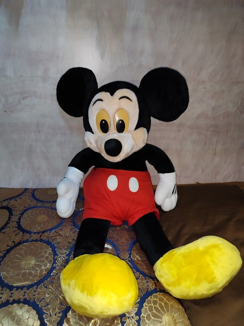 Life Size Mickey Mouse Plushie Toy, Hobbies & Toys, Toys & Games on ...