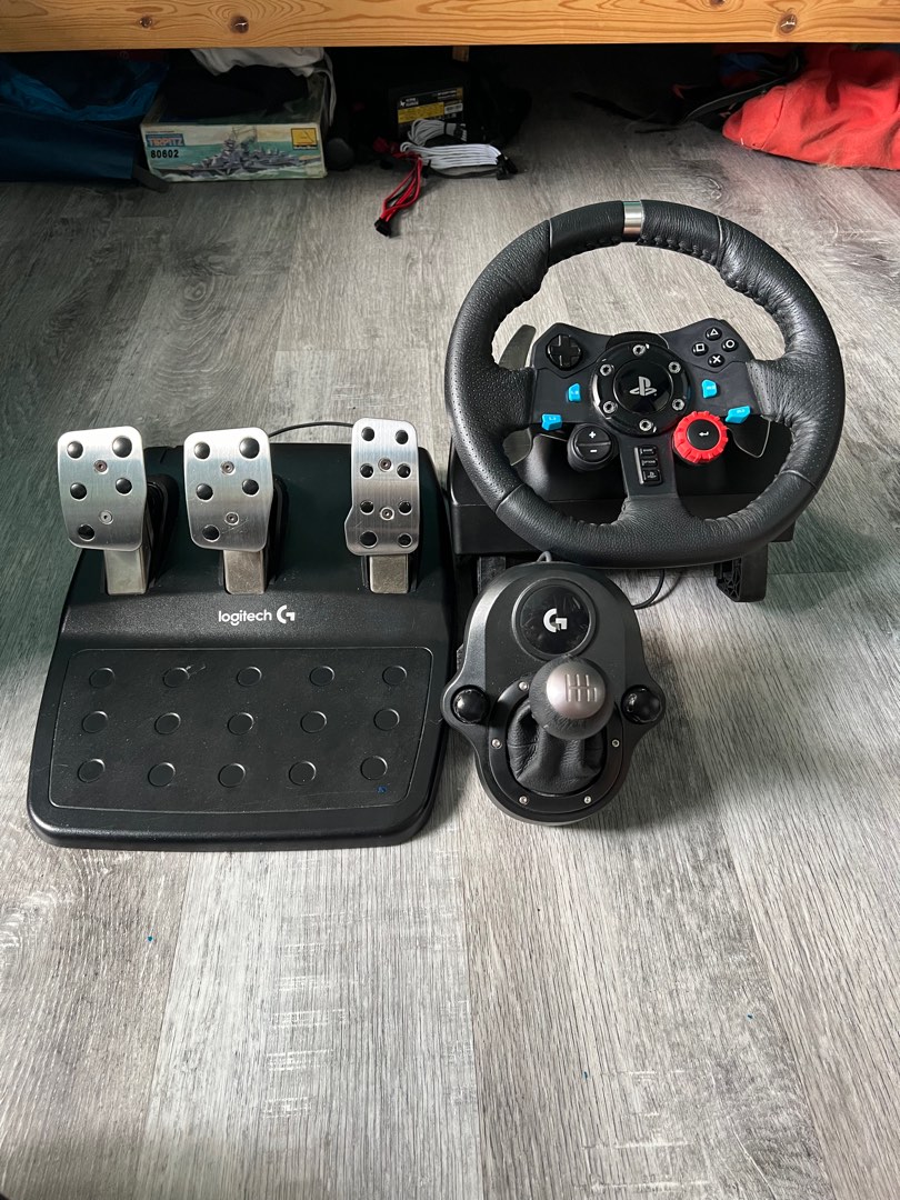 Logitech G29 Wheel + Shifter, Video Gaming, Gaming Accessories ...