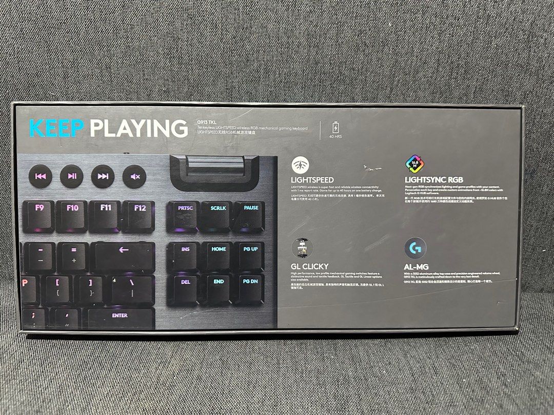 Logitech G913 Tkl Computers And Tech Parts And Accessories Computer Keyboard On Carousell