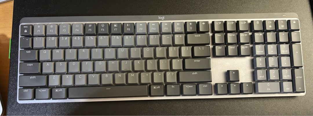 Logitech MX Mechanical Wireless Keyboard Graphite - Linear switches ...