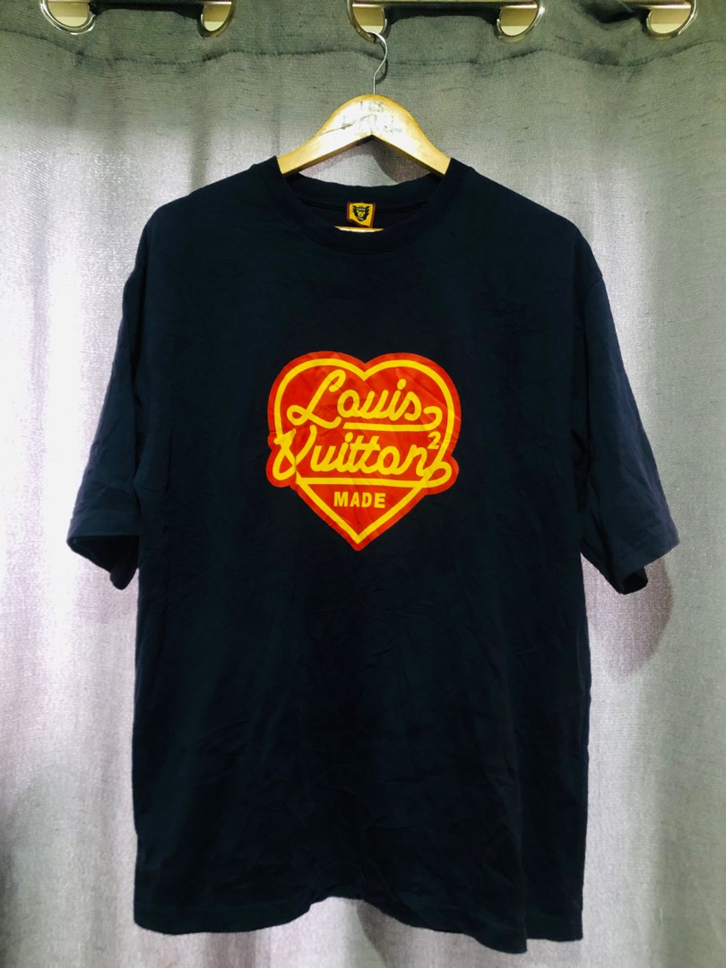Louis Vuitton x Human Made Shirt, Men's Fashion, Tops & Sets, Tshirts ...