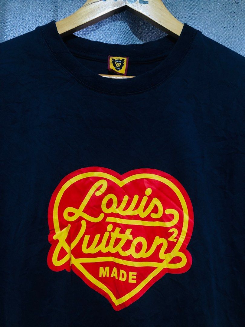 Louis Vuitton x Human Made Shirt, Men's Fashion, Tops & Sets, Tshirts ...