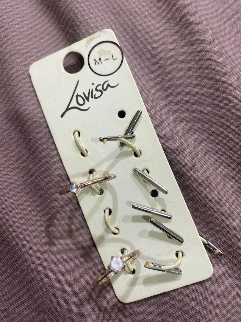 Lovisa rings, Women's Fashion, Jewelry & Organisers, Rings on Carousell