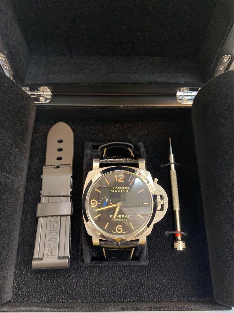 Luminor Panerai With Hard box and tools, Luxury, Watches on Carousell