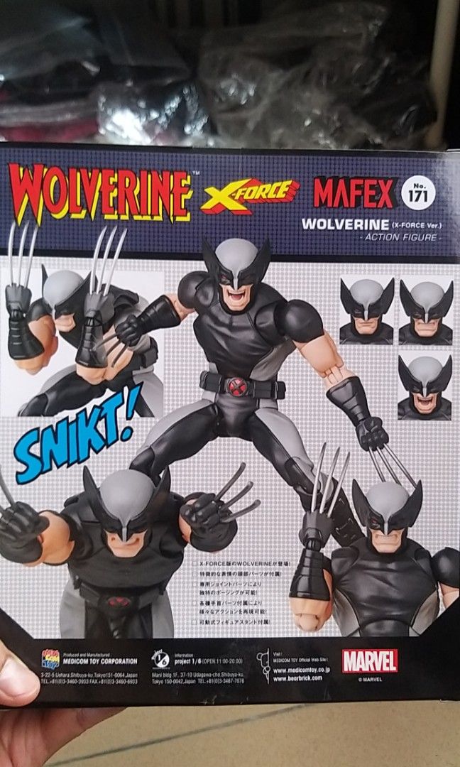 Mafex Wolverine X Force, Hobbies & Toys, Toys & Games on Carousell