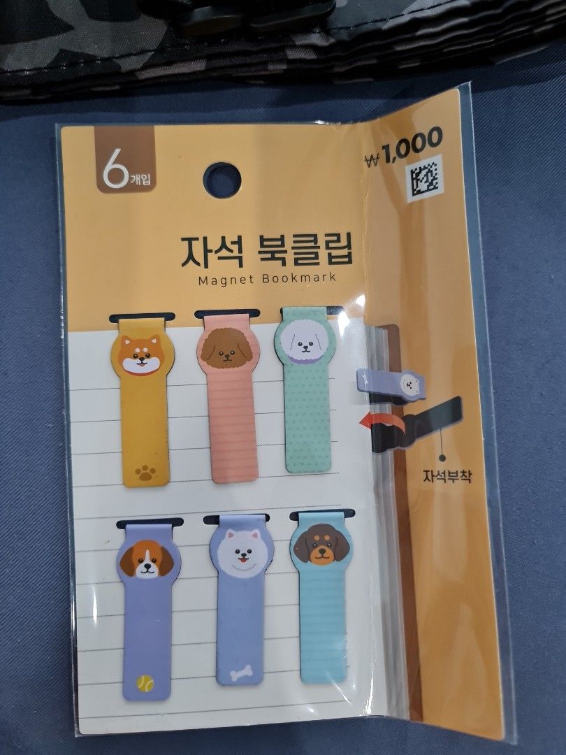 Magnet bookmark korea daiso, Hobbies & Toys, Stationery & Craft, Other ...