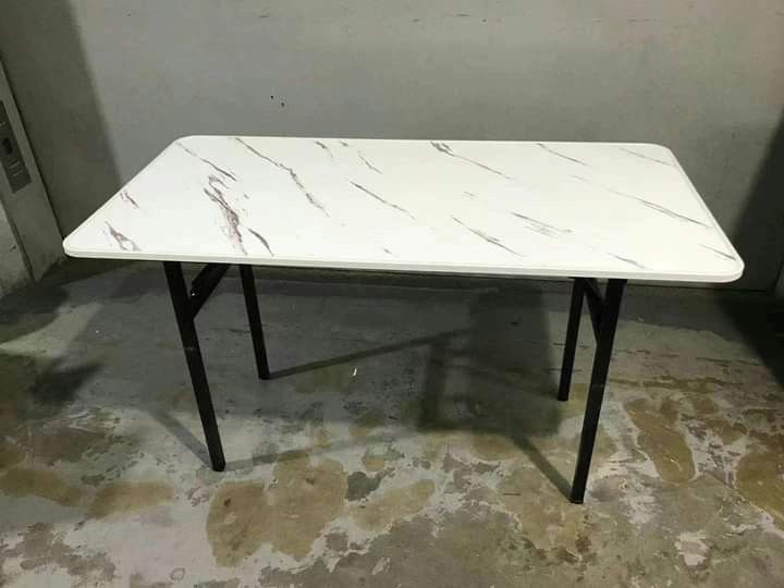 Marble Folding Table, Furniture & Home Living, Furniture, Tables & Sets ...