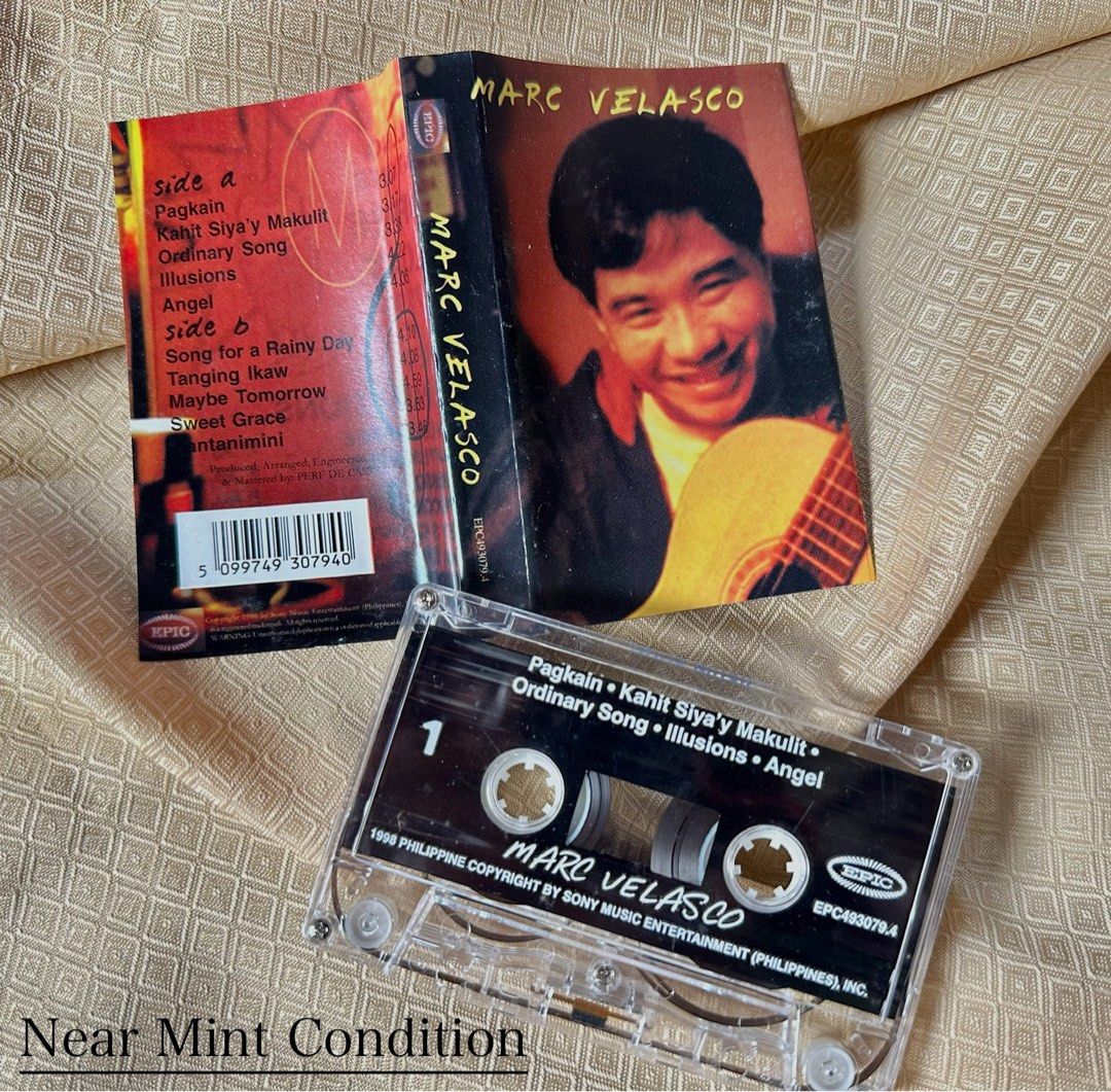 Marc Velasco Cassette Tape Original Cassette Tapes Vintage cassettes ...