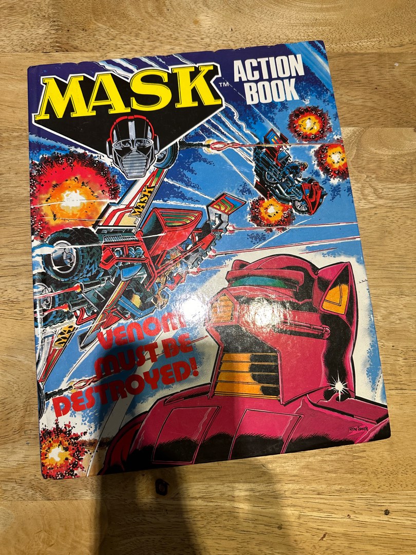 MASK Action Book, Hobbies & Toys, Books & Magazines, Comics & Manga on ...