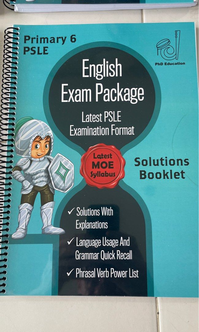 Math, English, Science PSLE Question and Answer Book set for P6 ...