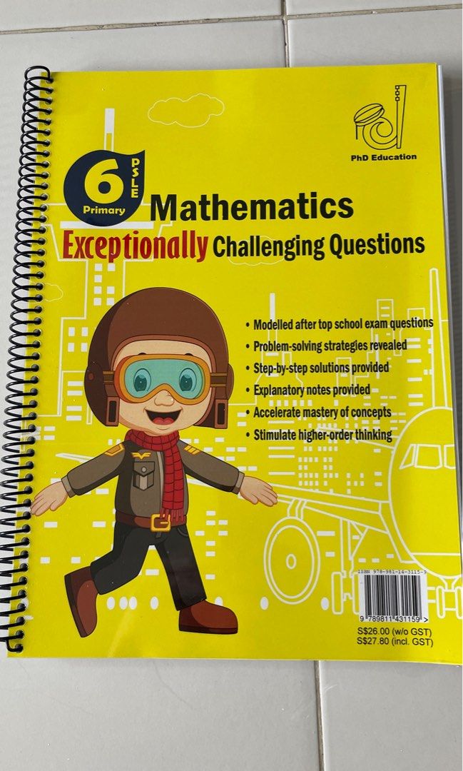 Math, English, Science PSLE Question and Answer Book set for P6 ...