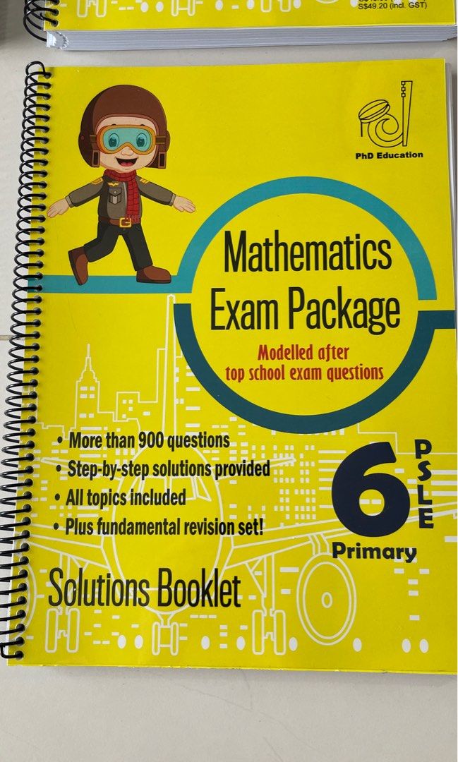 Math, English, Science PSLE Question and Answer Book set for P6 ...