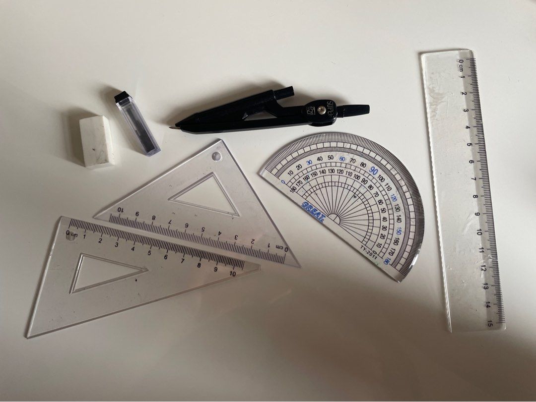 Mathematic Set Instrument, Hobbies & Toys, Stationery & Craft ...