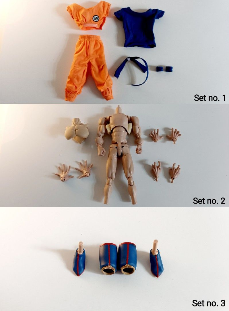 Medicom 1/6 Real Action Hero RAH - Dragon Ball Goku 孫悟空, 興趣及遊戲, 玩具 & 遊戲 ...