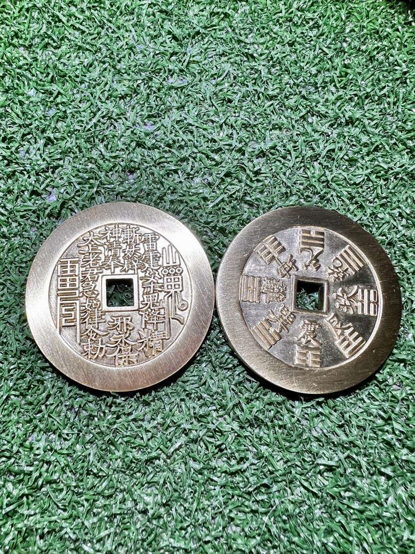 Metal - Shan gui gold coins, Women's Fashion, Jewelry & Organisers ...