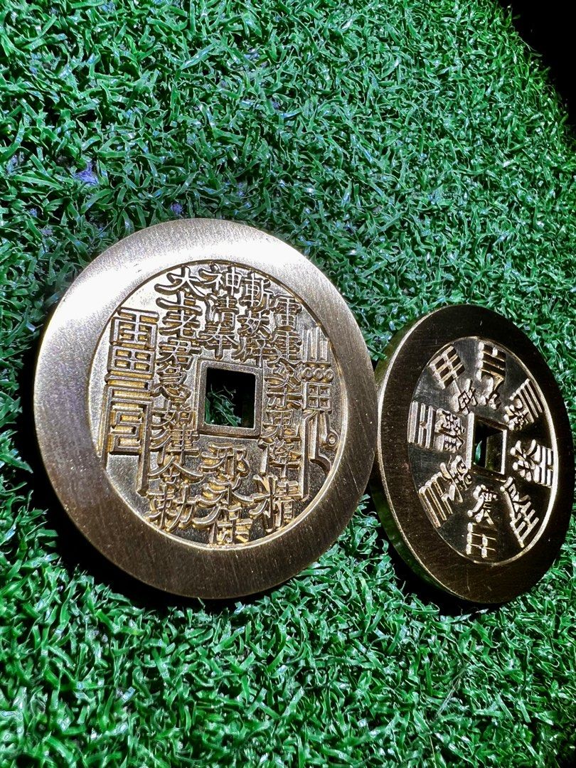 Metal - Shan gui gold coins, Women's Fashion, Jewelry & Organisers ...