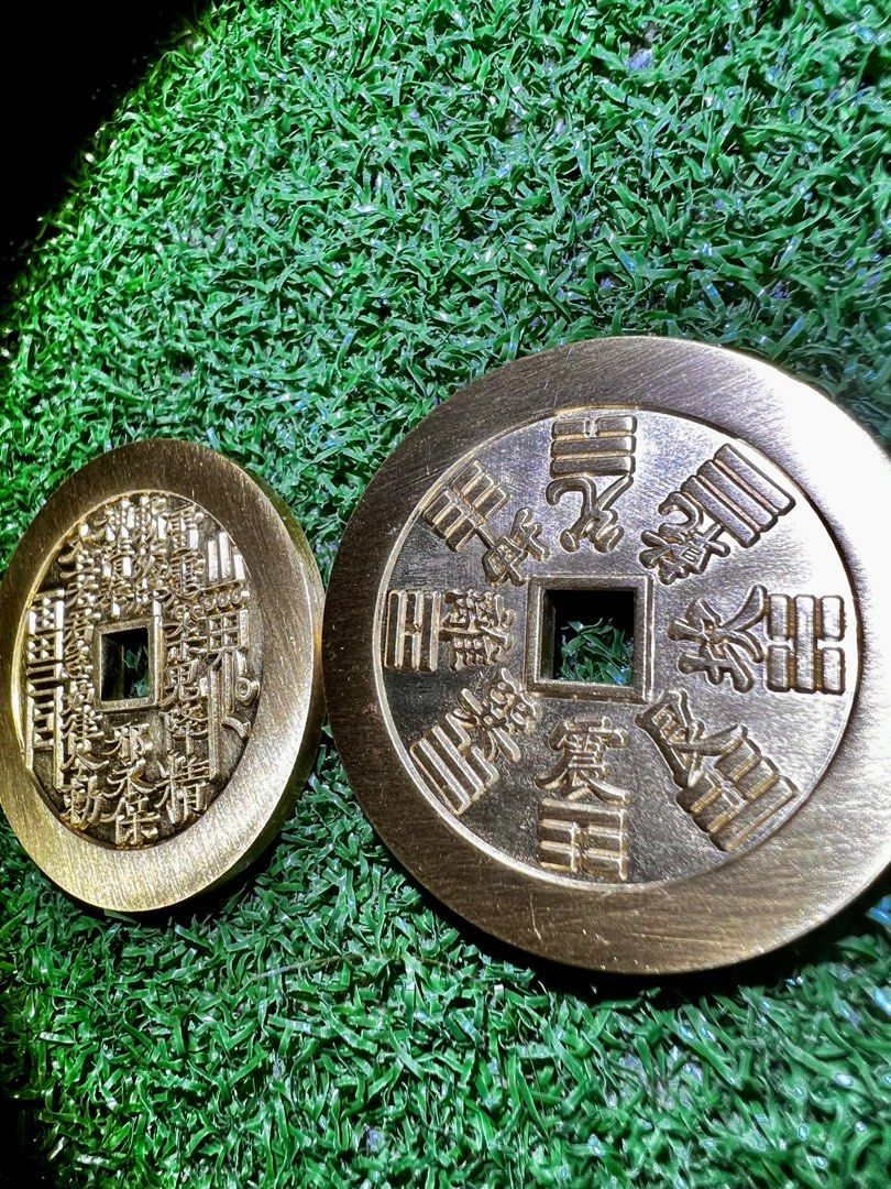 Metal - Shan gui gold coins, Women's Fashion, Jewelry & Organisers ...