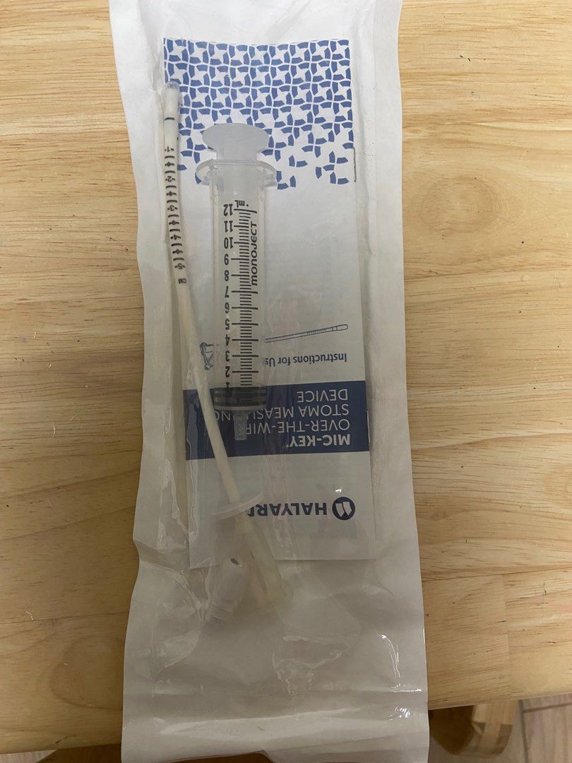 胃造口mic-key gastrostomy feeding tube, extension set, 健康及營養食用品, 醫療用品和工具 ...