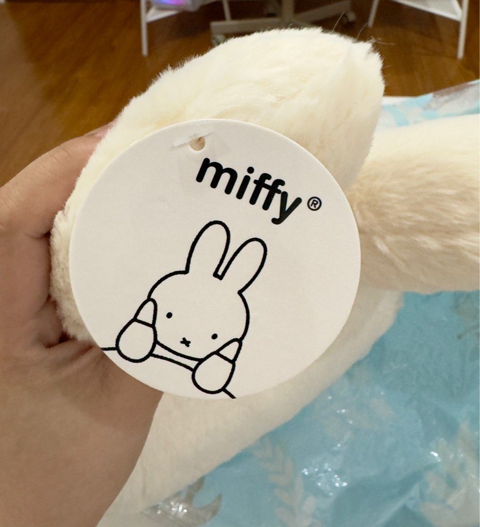 Miffy Head Pillow, Hobbies & Toys, Toys & Games on Carousell