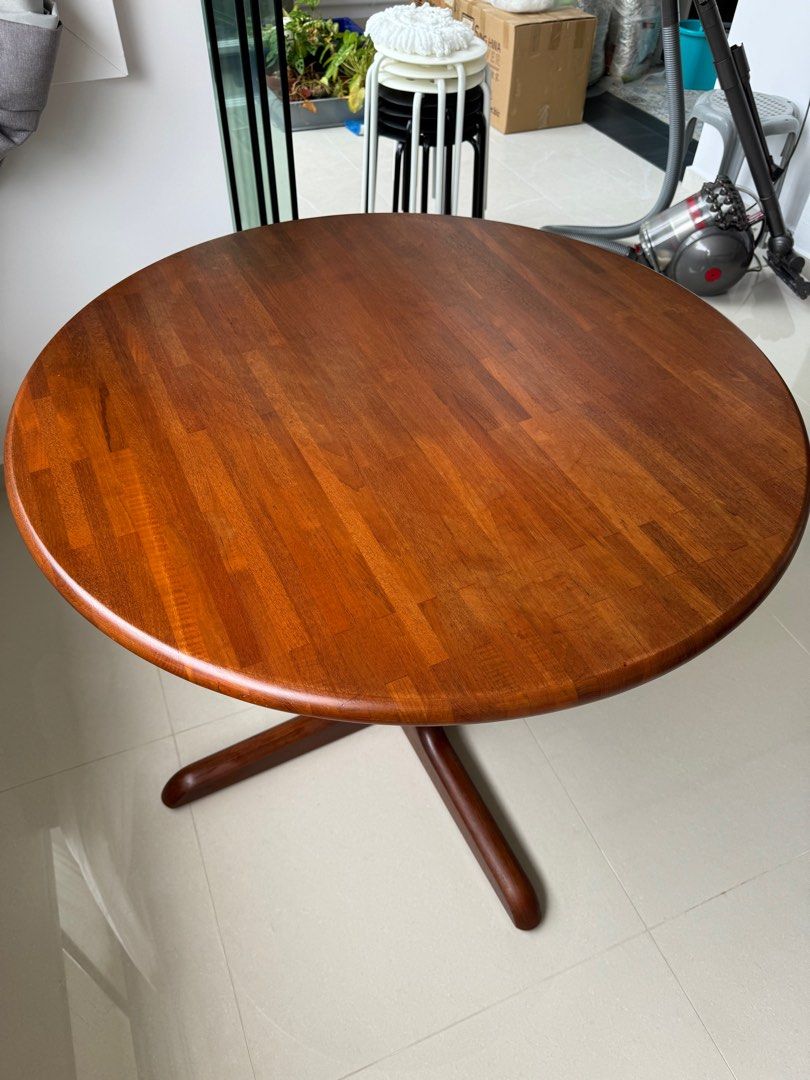 Mini Dining Table for 4, Furniture & Home Living, Furniture, Tables ...