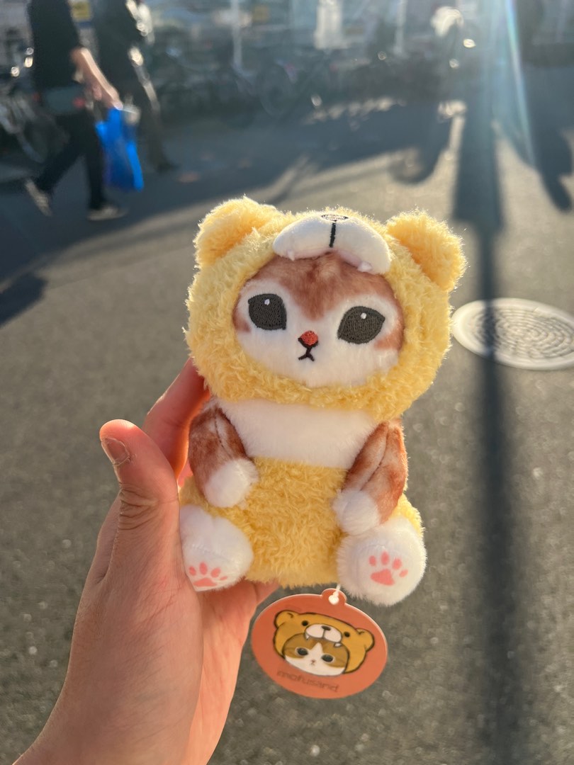 Mini Mofusand Plush, Hobbies & Toys, Toys & Games on Carousell