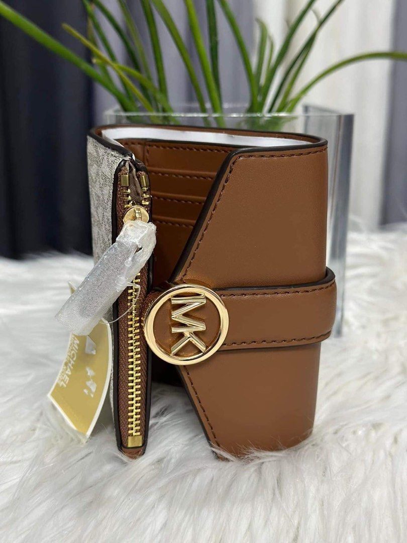 MK Trifold Wallet, Women's Fashion, Bags & Wallets, Purses & Pouches on ...