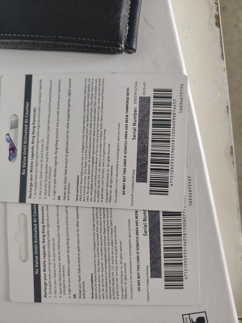 Mobile legend razer gold, Video Gaming, Gaming Accessories, In-Game ...