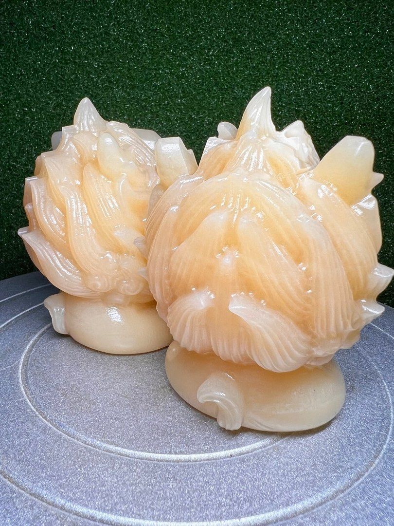 Mongolia Jade xing shi long couple (佘太翠橘子玉）, Women's Fashion, Jewelry ...