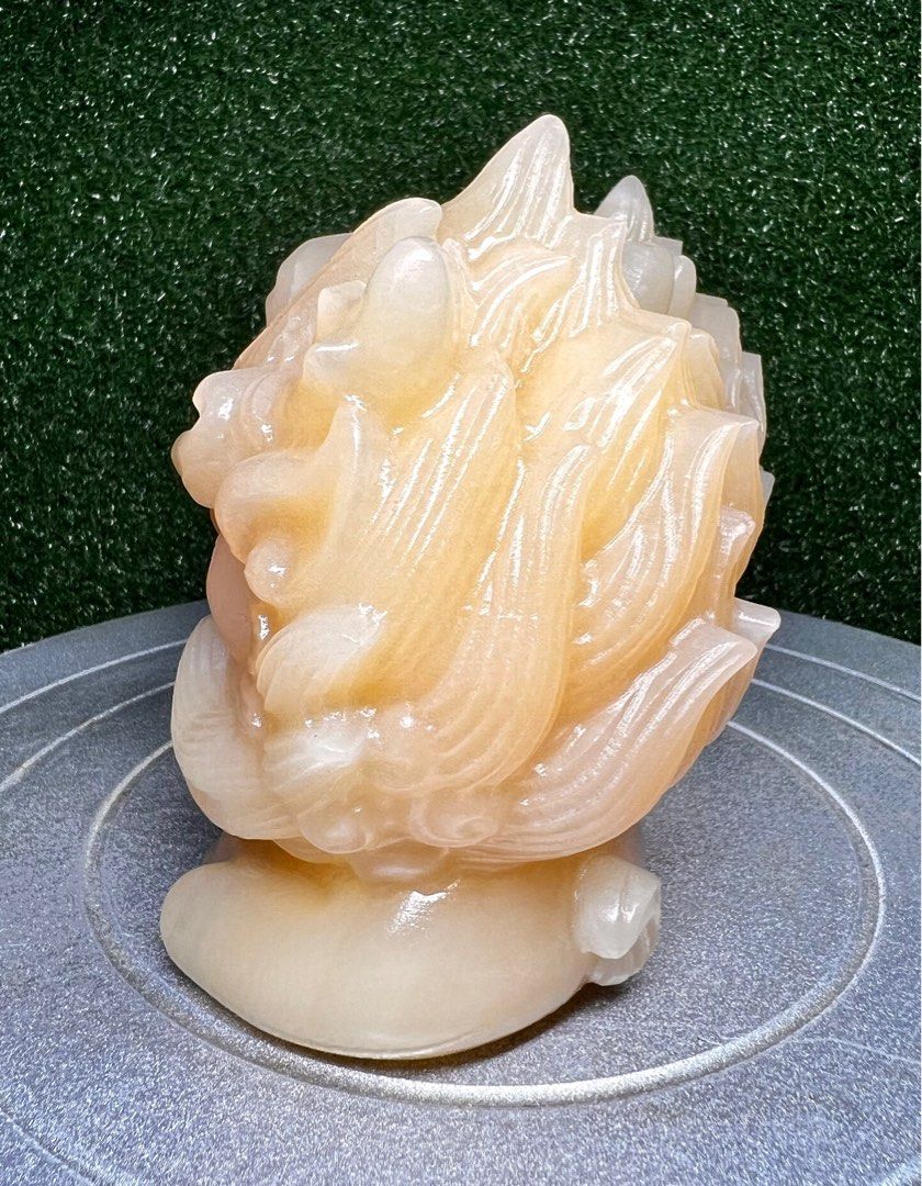 Mongolia Jade xing shi long couple (佘太翠橘子玉）, Women's Fashion, Jewelry ...