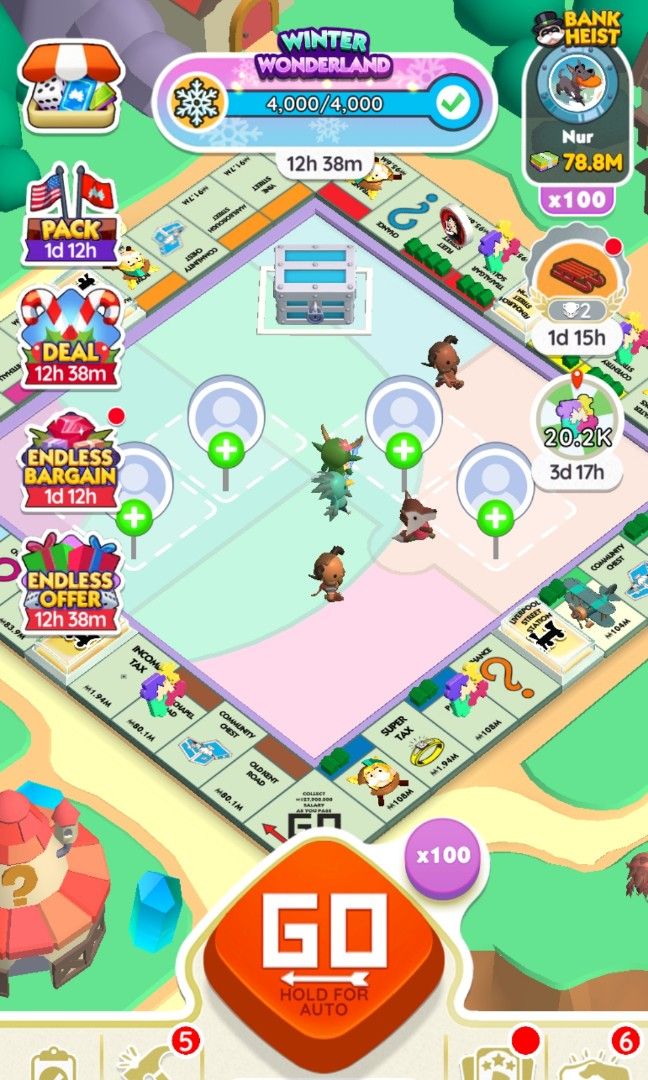 Monopoly Go Gift Partners, Hobbies & Toys, Toys & Games on Carousell