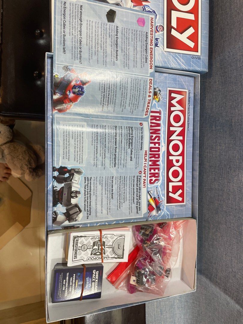 Monopoly Transformers, Hobbies & Toys, Toys & Games on Carousell