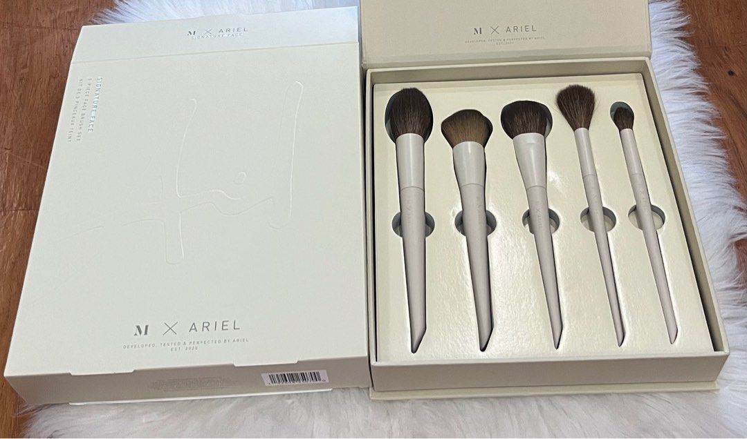 Morphe X Ariel Signiture Face 5 Pieces Brush Set, Beauty & Personal ...