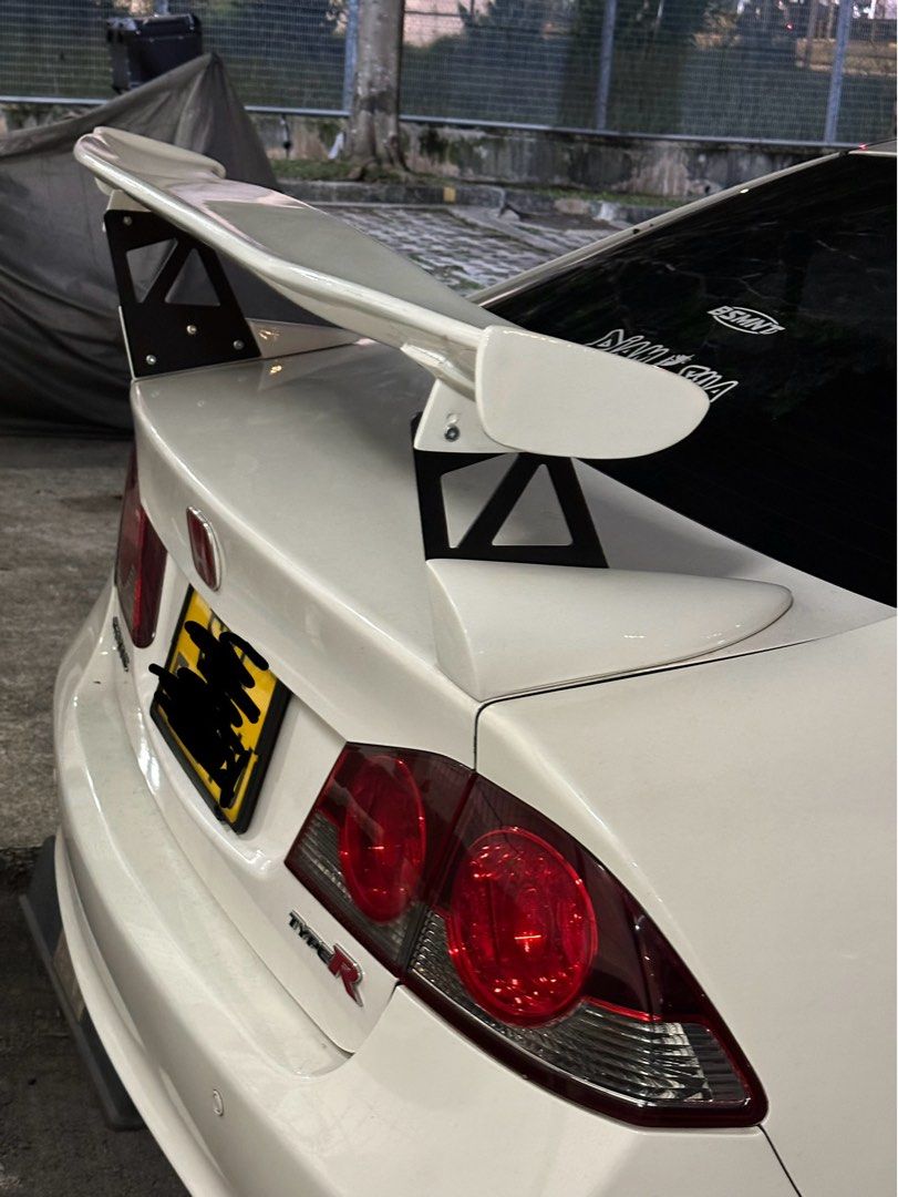 Civic fd Mugen Wing Design, Car Accessories, Accessories on Carousell